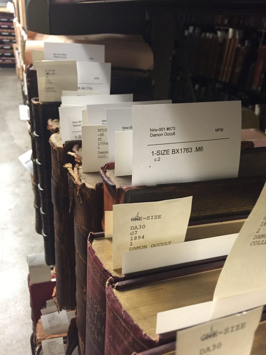 Project updates : Brown University Library John Hay Library Survey