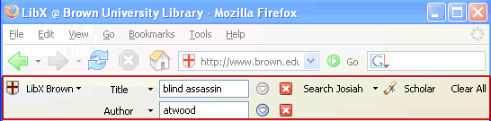libx_toolbar : Brown University Library Brown University Library News