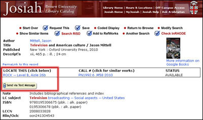 locatorforblog : Brown University Library Brown University Library News