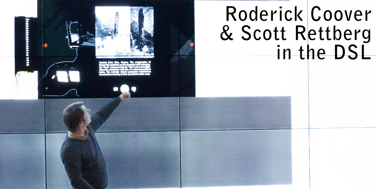 Today: Roderick Coover and Scott Rettberg in the DSL : Brown University ...