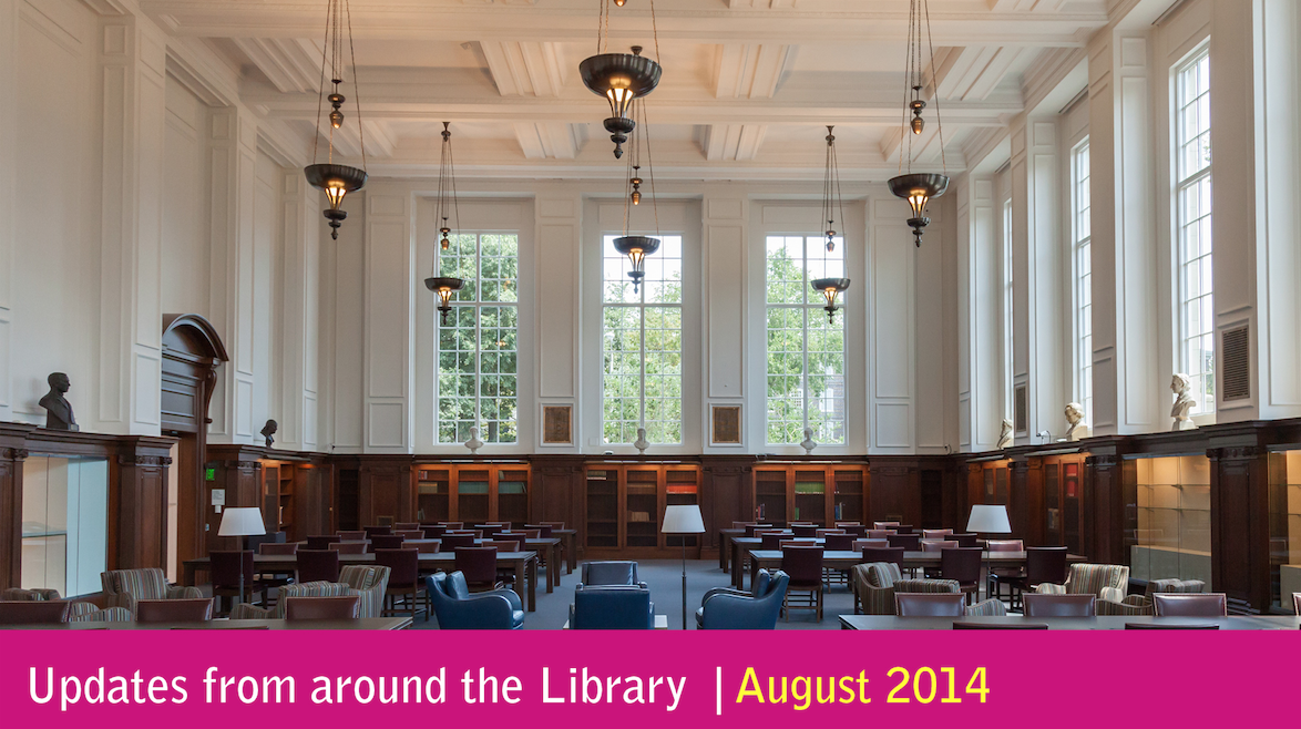 augustUpdates : Brown University Library Brown University Library News
