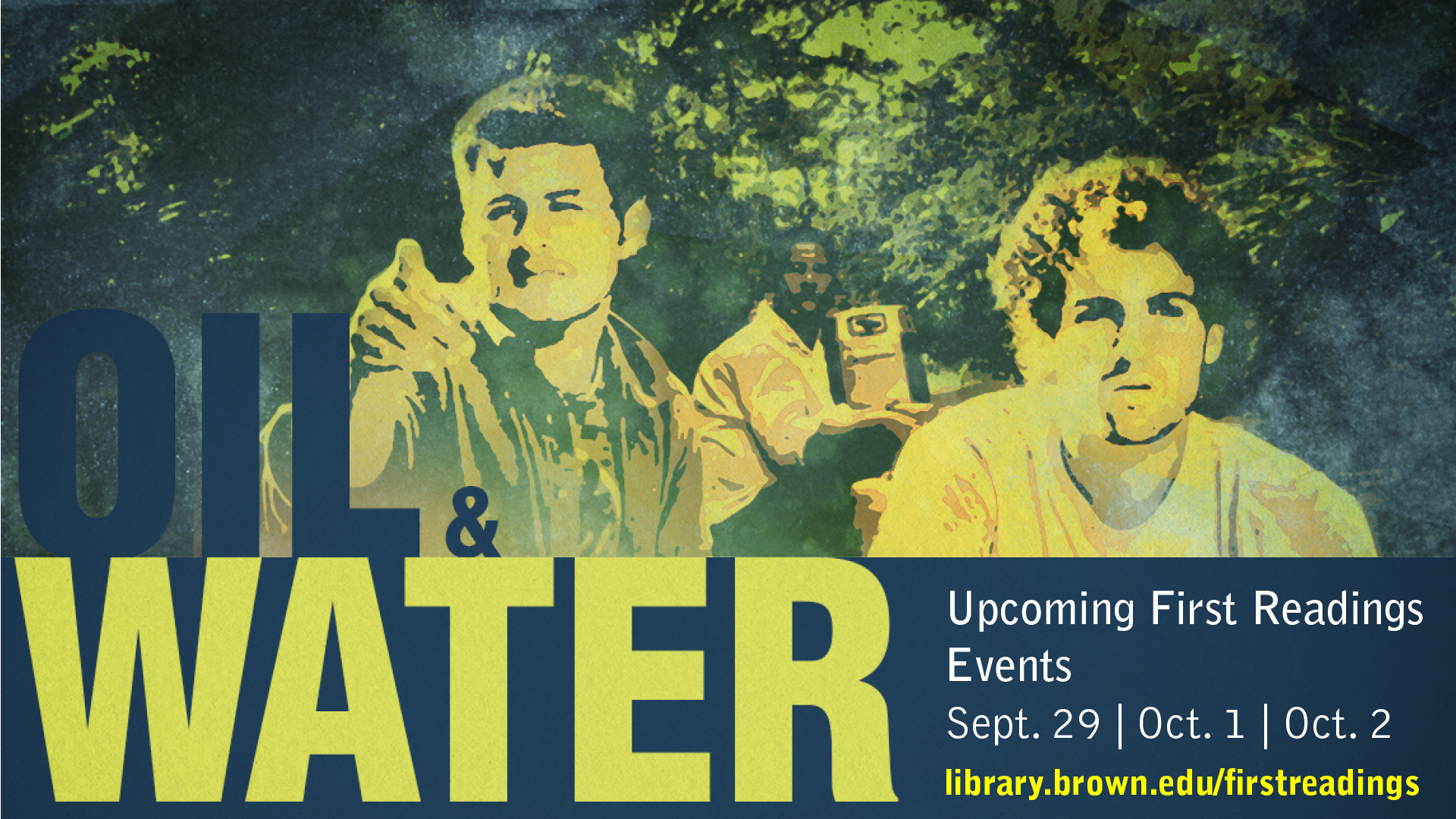 Upcoming First Readings Events : Brown University Library Brown ...