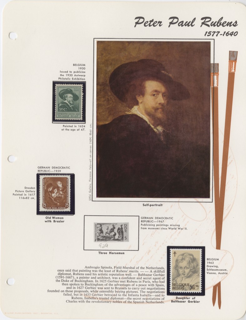 Exhibit | Famous Works of Art on Stamps : Brown University Library ...