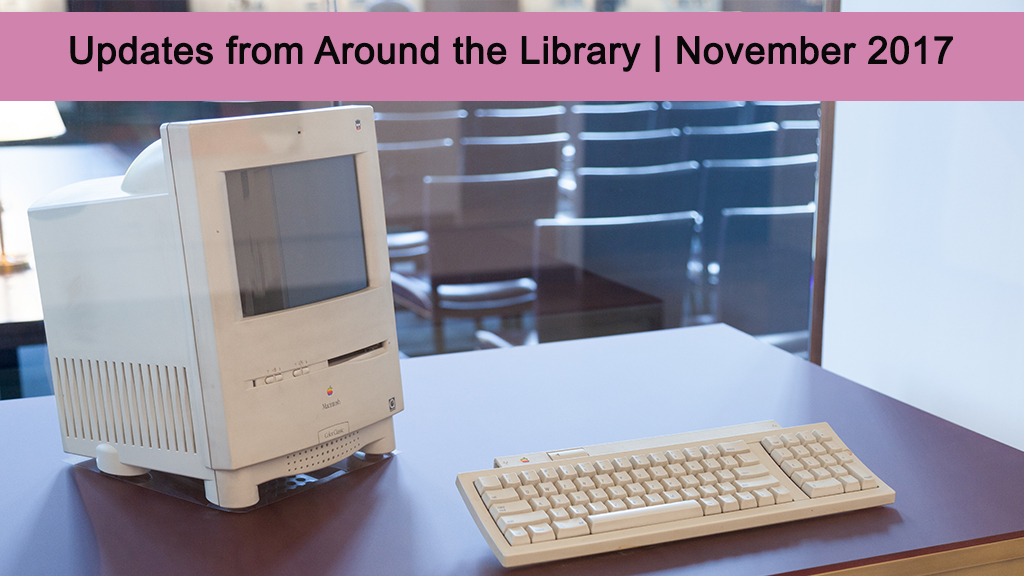 UpdatesNov2017 : Brown University Library Brown University Library News