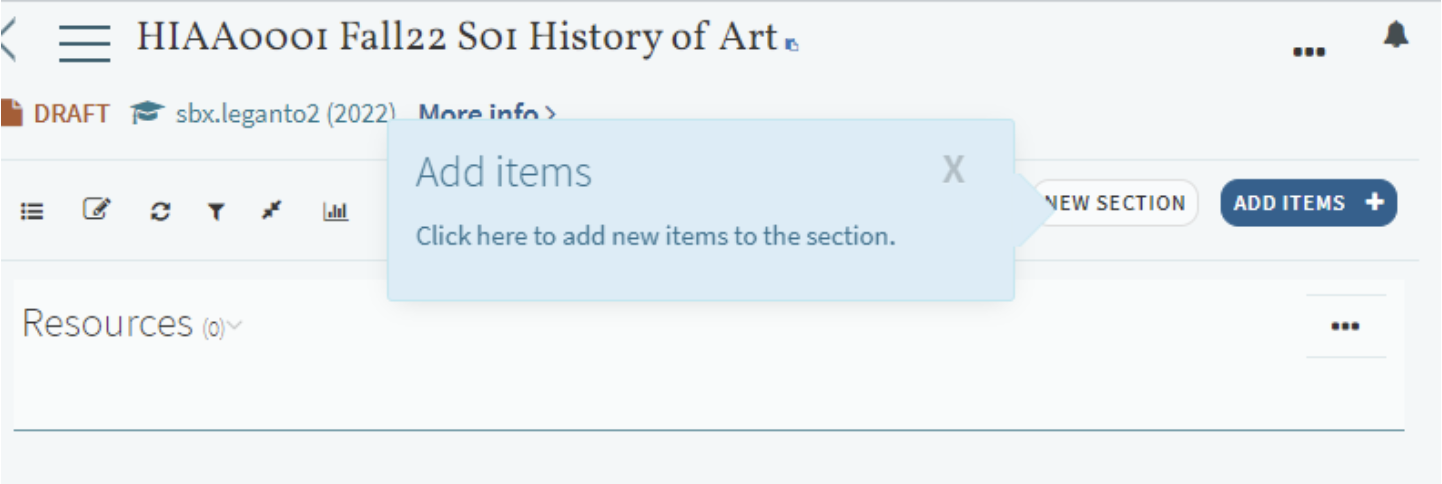 Create a new reading list directly in Course Reserves without Canvas : Brown University Library ...